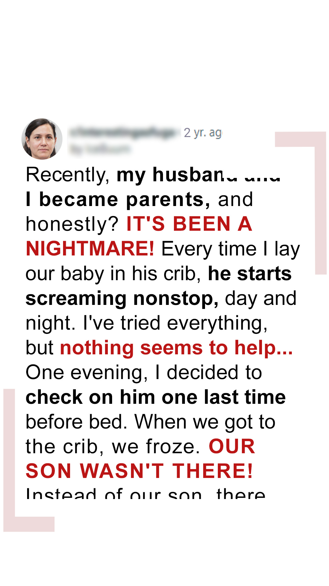 Newborn Baby Cries All Day No Matter What Parents Do until They Check ...